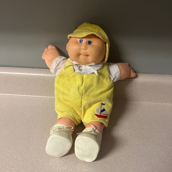 Cabbage Patch Kids | Toys | Vintage Cabbage Patch Doll Bald Head Baby ...